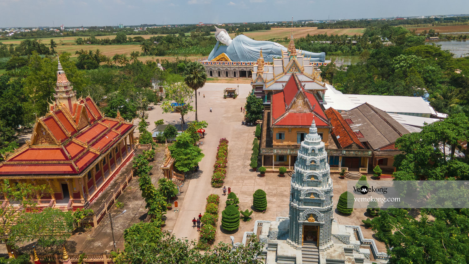 Som Rong Pagoda – Soc Trang Khmer pagoda in Mekong Delta