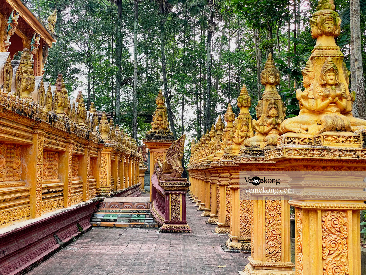 Phu Ly Khmer Pagoda - A Must-see Vinh Long Hidden Gem