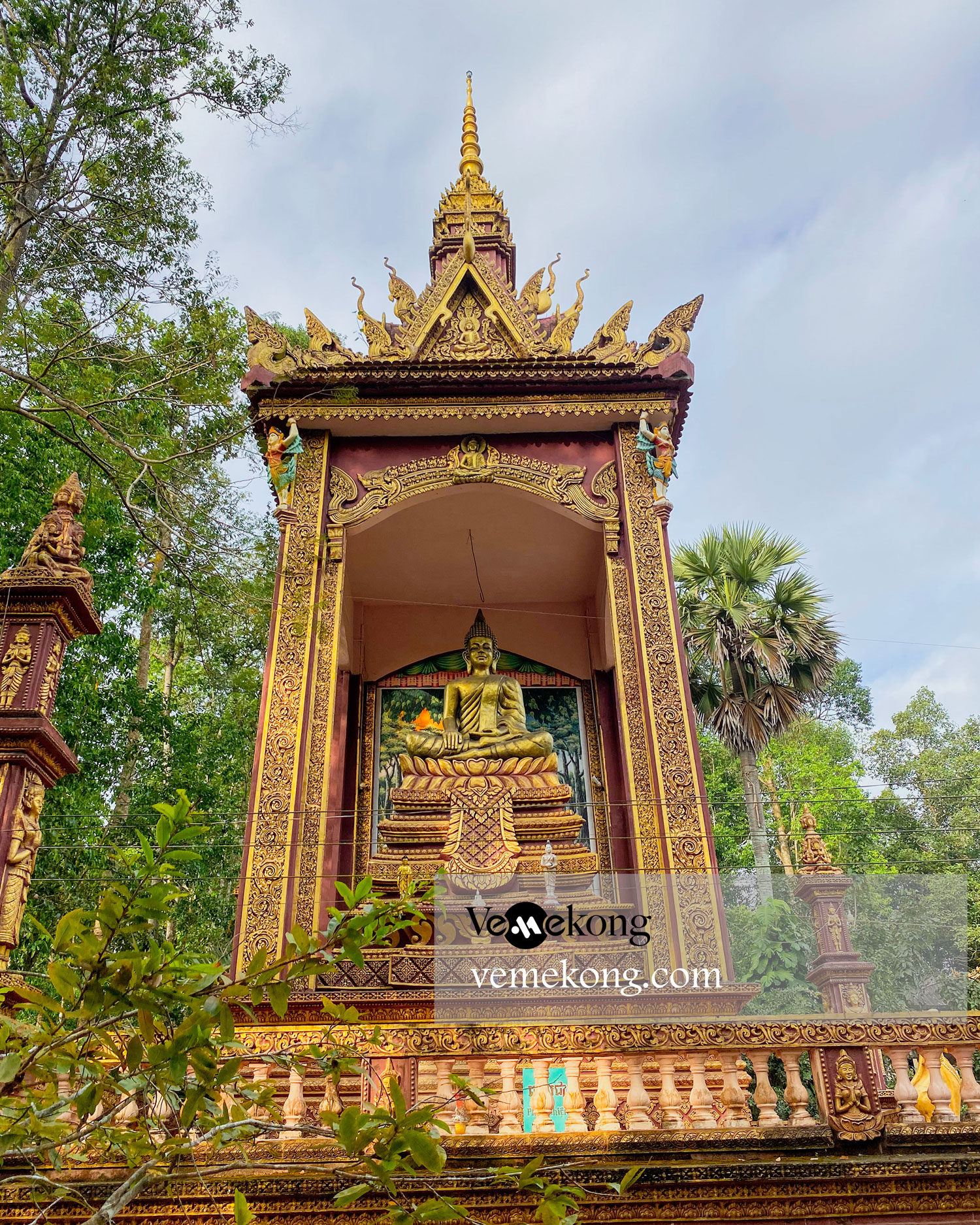 Phu Ly Khmer Pagoda - A Must-see Vinh Long Hidden Gem