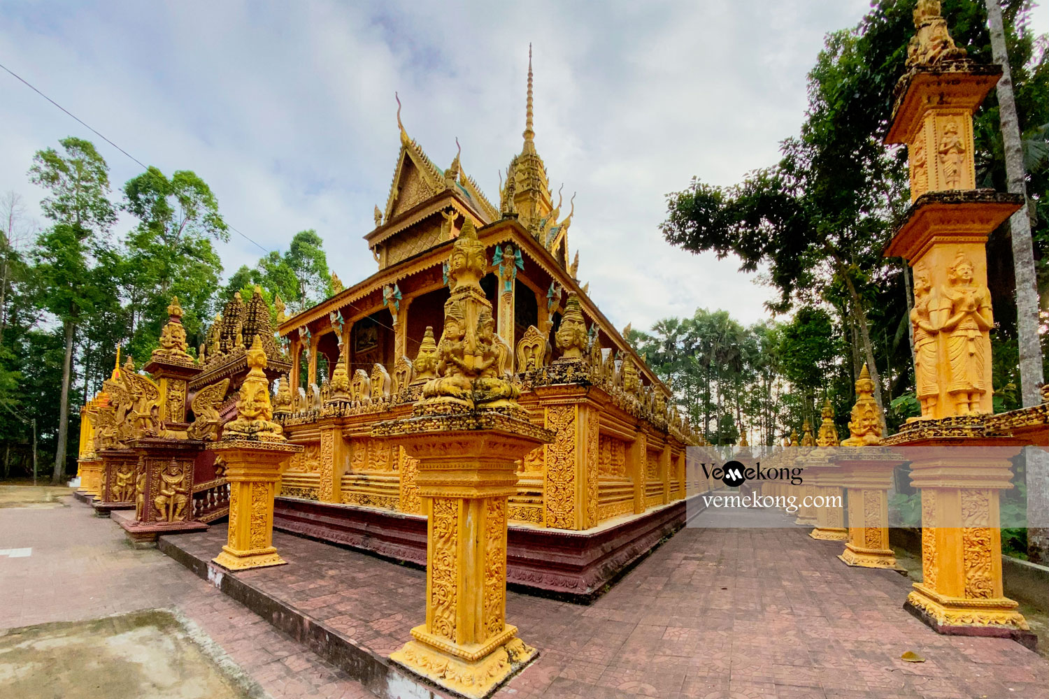 Phu Ly Khmer Pagoda - A Must-see Vinh Long Hidden Gem