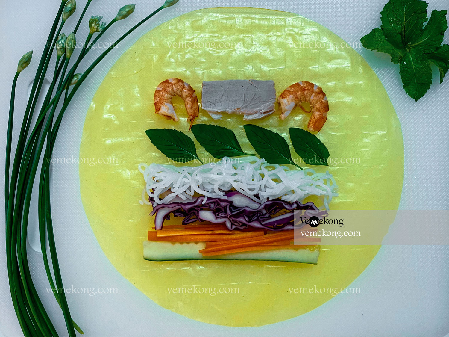 Fresh Spring Rolls – Eat Best Food in Can Tho | Vemekong