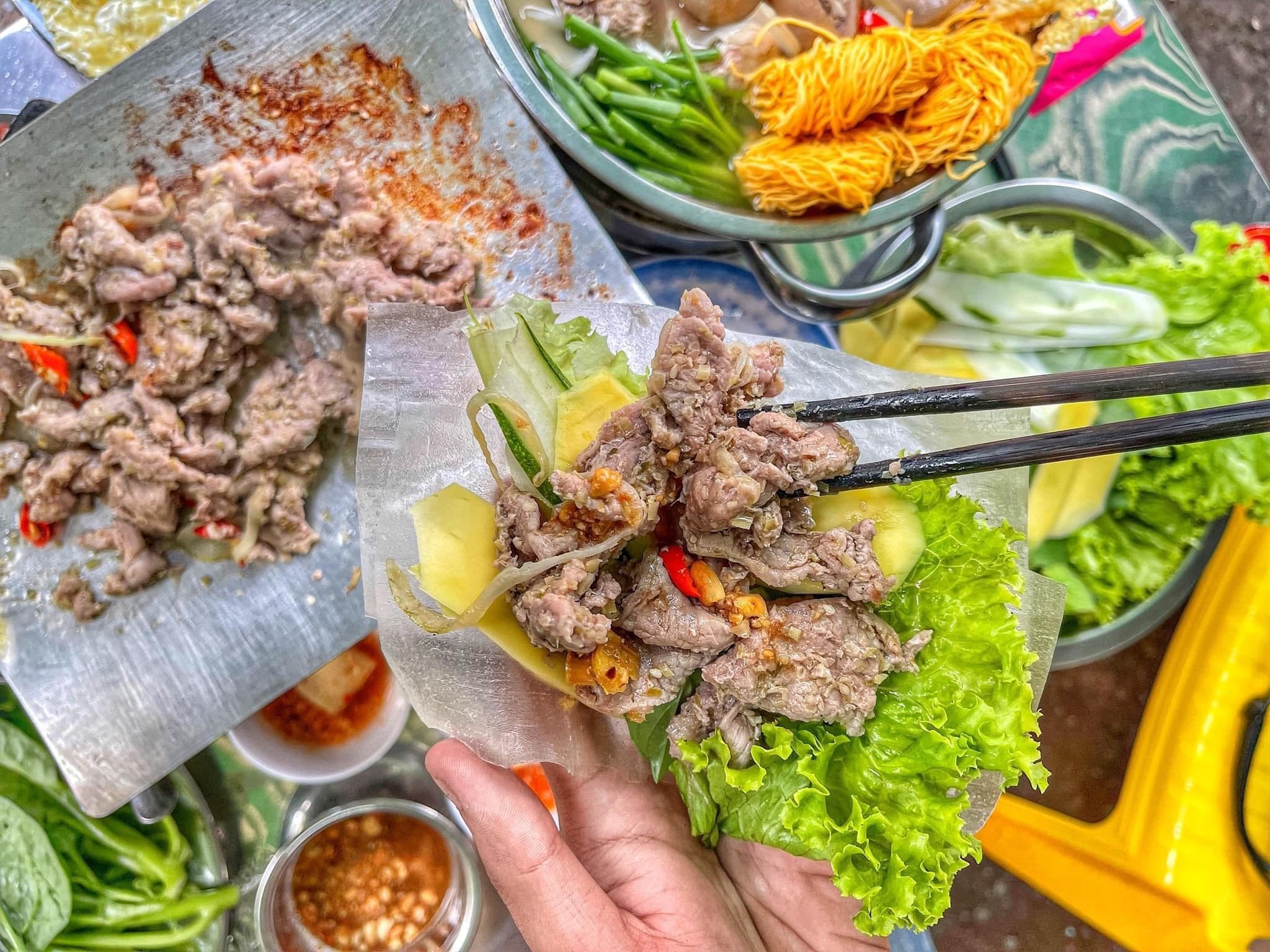 Grilled Beef on Tile – Eat Best Food in Soc Trang | Vemekong