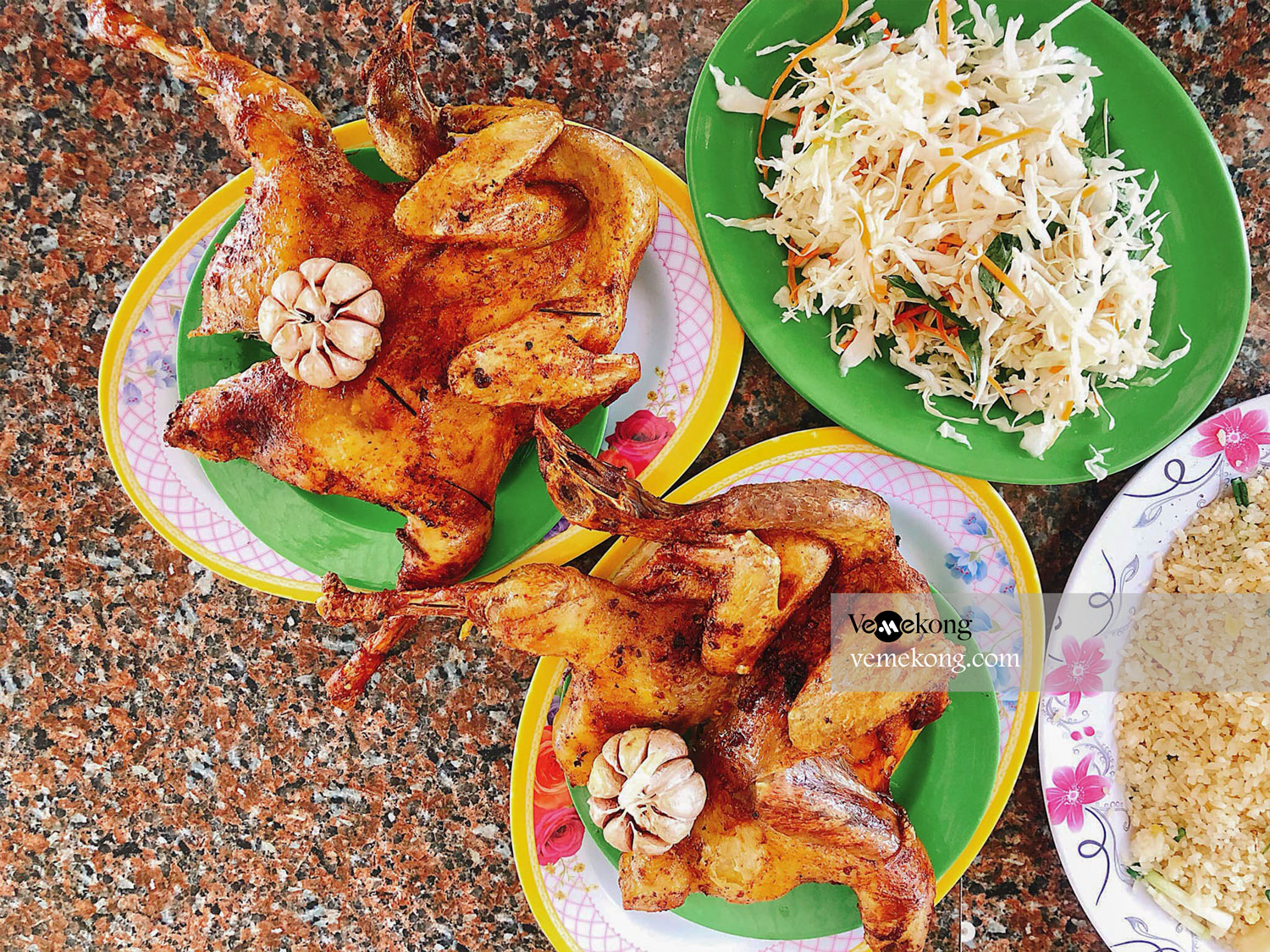 O Thum’s Chicken Grilled with Lime Leaves – Eat Best Food in An Giang